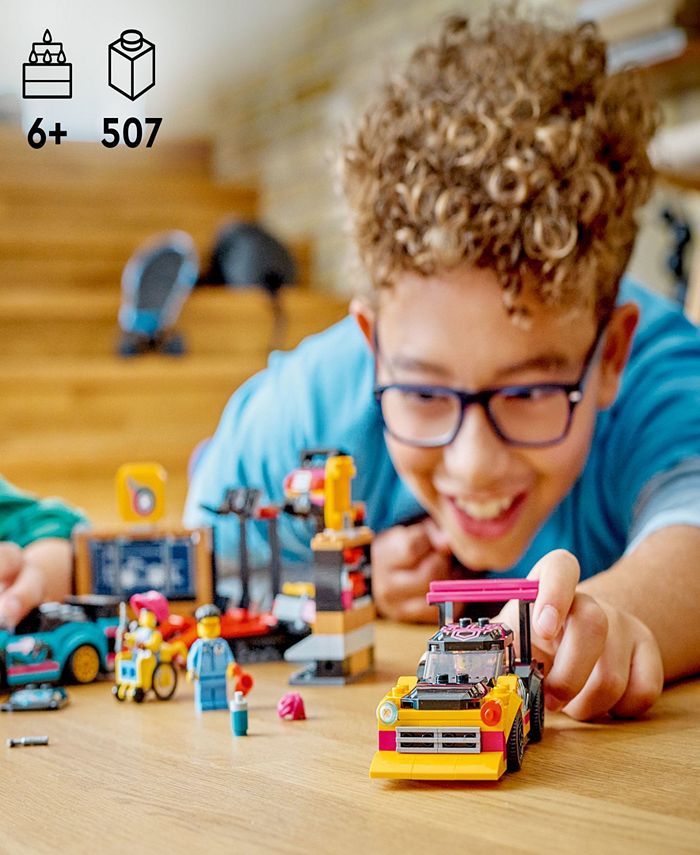 LEGO® City Great Vehicles Custom Car Garage 60389 Toy Building Set with ...
