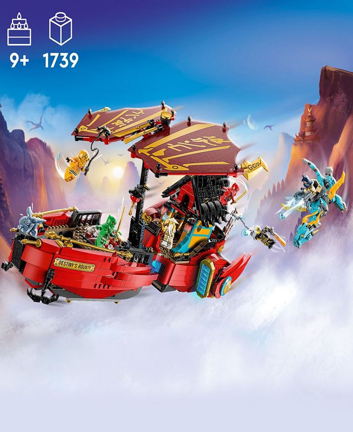LEGO® NINJAGO 71797 Destiny's Bounty Race Against Time Toy Building Set ...