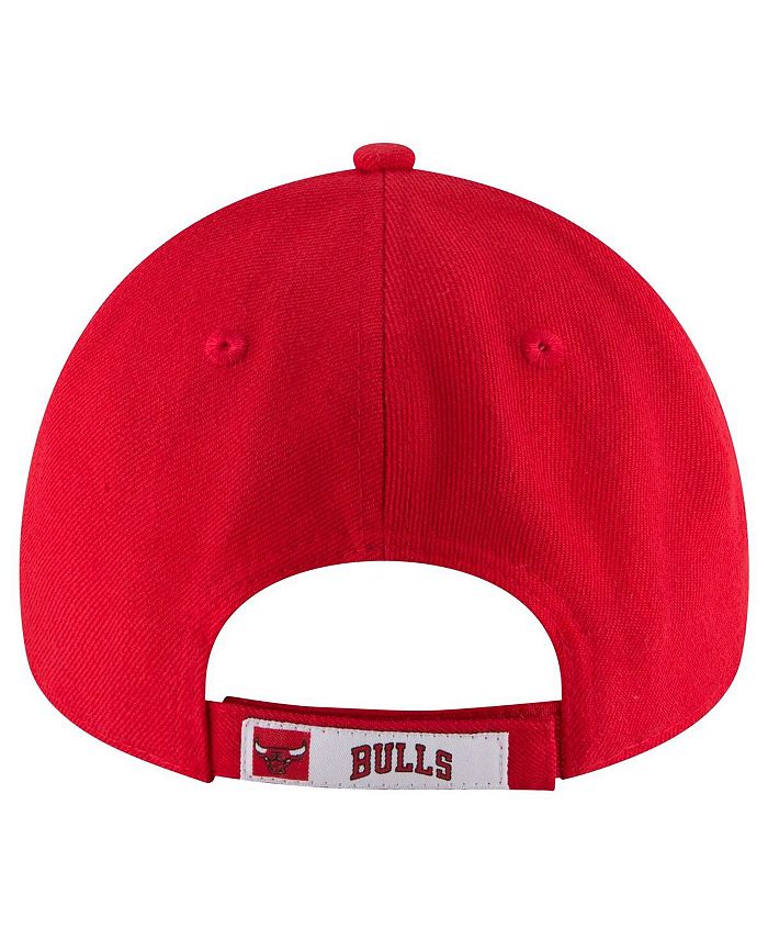 New Era Men's Red Chicago Bulls The League 9FORTY Adjustable Hat - Macy's