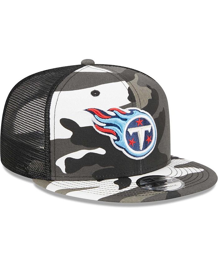 New Era Men's Urban Camo Tennessee Titans 9FIFTY Trucker Snapback Hat ...