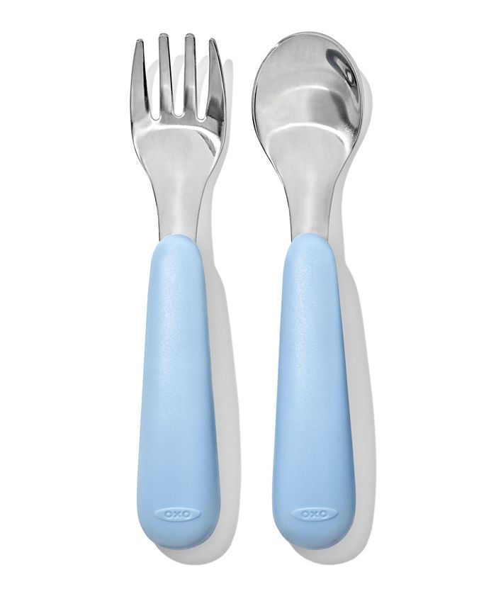 OXO Tot On-The-Go 2 Pc Fork and Spoon Set - Macy's