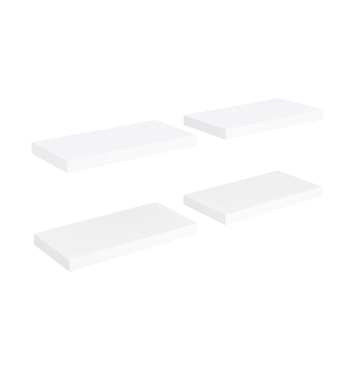 Click here for Floating Wall Shelves 4 pcs White 19.7x9.1x1.5 Mdf... prices