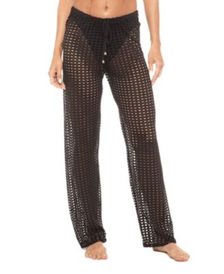Guria Beachwear Women's Lattice Pants Cover-up - Macy's