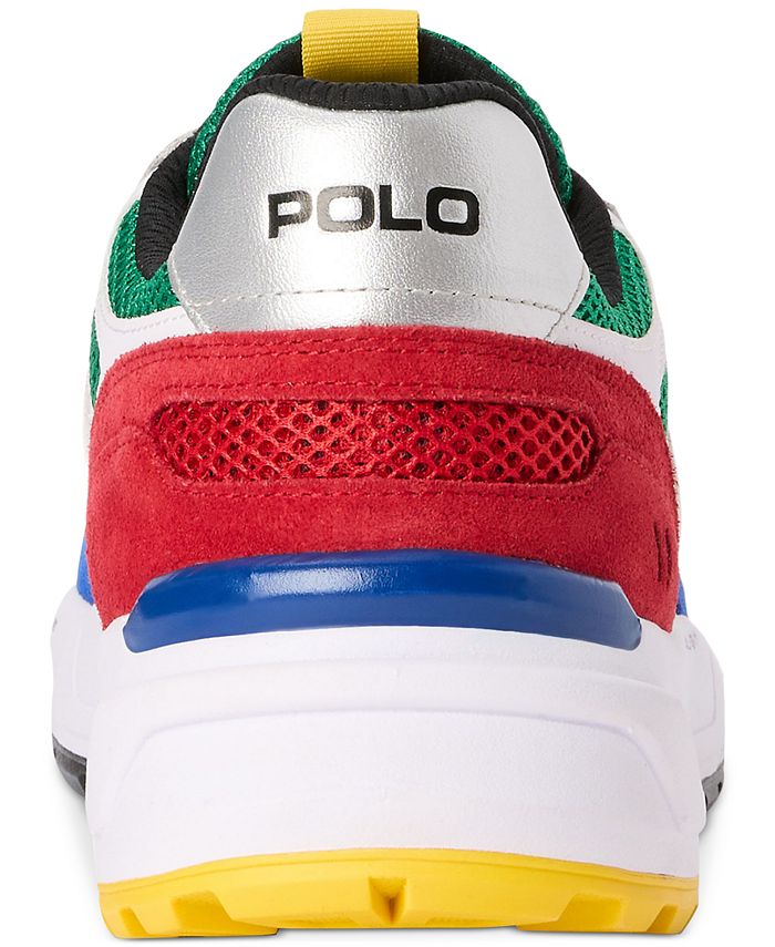 Polo Ralph Lauren Men's Jogger Color-Blocked Sneakers - Macy's