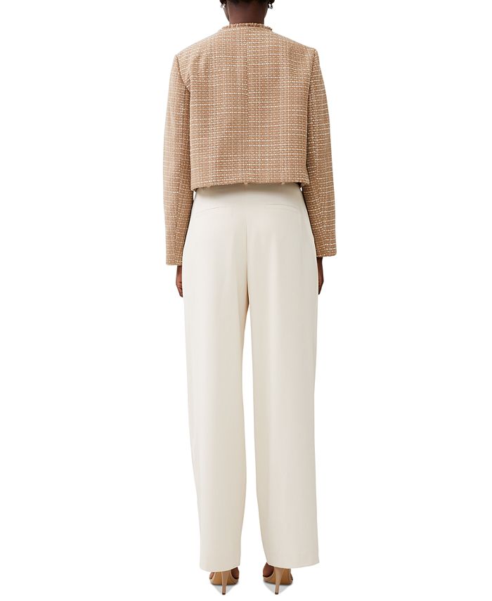 French Connection Women's Effie Boucle Open Front Jacket - Macy's