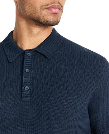 Kenneth Cole Men's Lightweight Knit Polo - Macy's