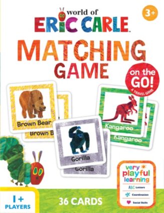 MasterPieces Puzzles MasterPieces World of Eric Carle Matching Travel ...