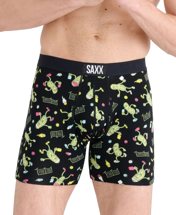 SAXX Men's Pickleball Relaxed Fit Ultra Super Soft Boxer Briefs - Macy's