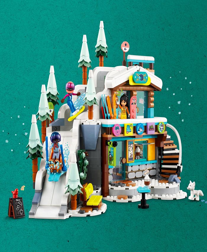 LEGO® Friends Holiday Ski Slope and Cafe Creative Building Toy 41756 ...