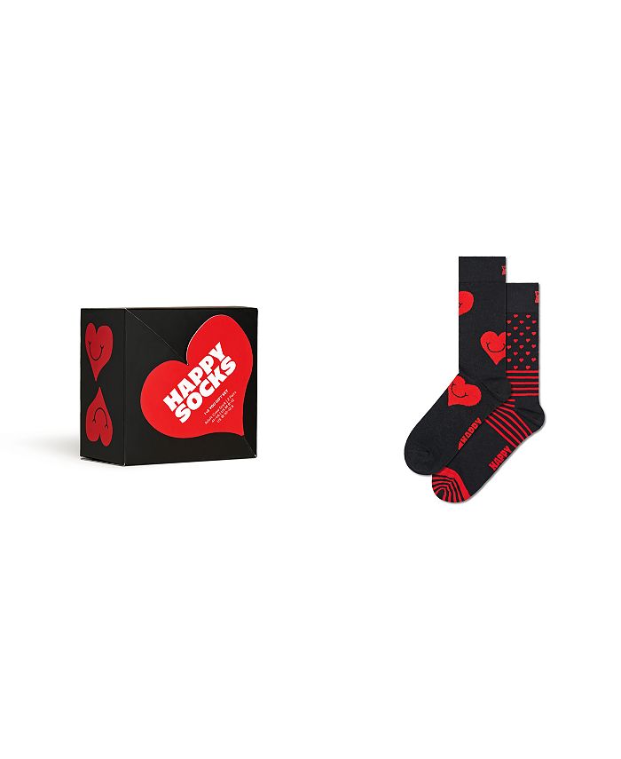 Happy Socks 2-Pack I Heart You Gift Set - Macy's
