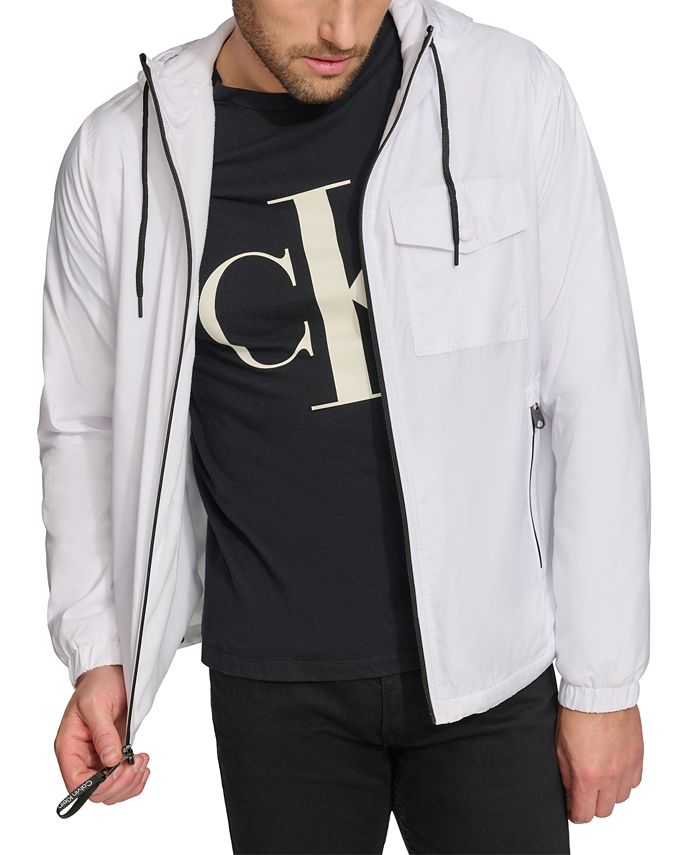 Calvin Klein Men's Polar-Fleece-Lined Windbreaker - Macy's