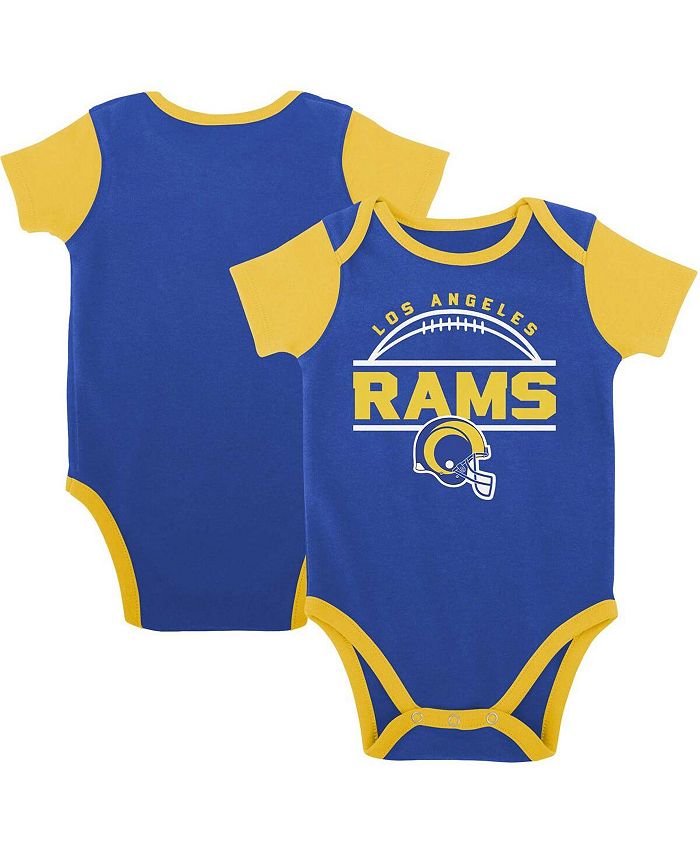 Outerstuff Baby Boys and Girls Royal, Gold Los Angeles Rams Home Field ...