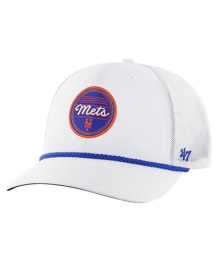'47 Brand Men's White New York Mets Fairway Trucker Adjustable Hat - Macy's