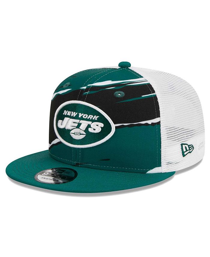 New Era Men's Green New York Jets Tear Trucker 9FIFTY Snapback Hat - Macy's