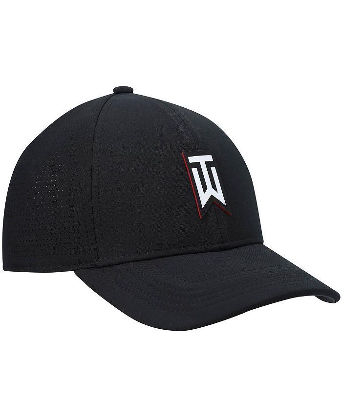 Nike Men's Black Tiger Woods Legacy91 Performance Flex Hat - Macy's