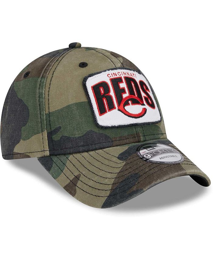 New Era Men's Camo Cincinnati Reds Gameday 9FORTY Adjustable Hat - Macy's