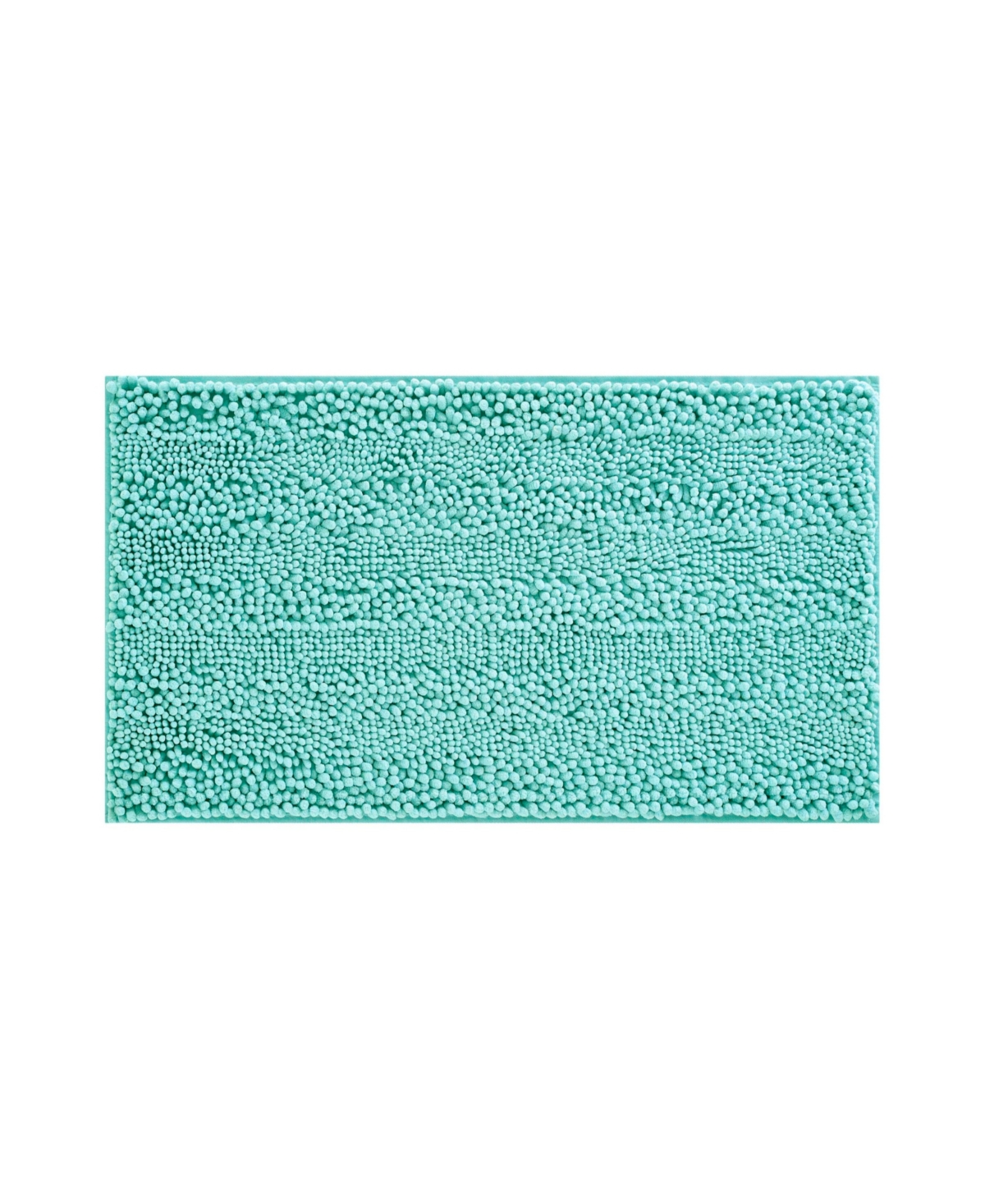 Click here for Laura Ashley Astor Chenille Bath Mat  17 x 24 - Aq... prices