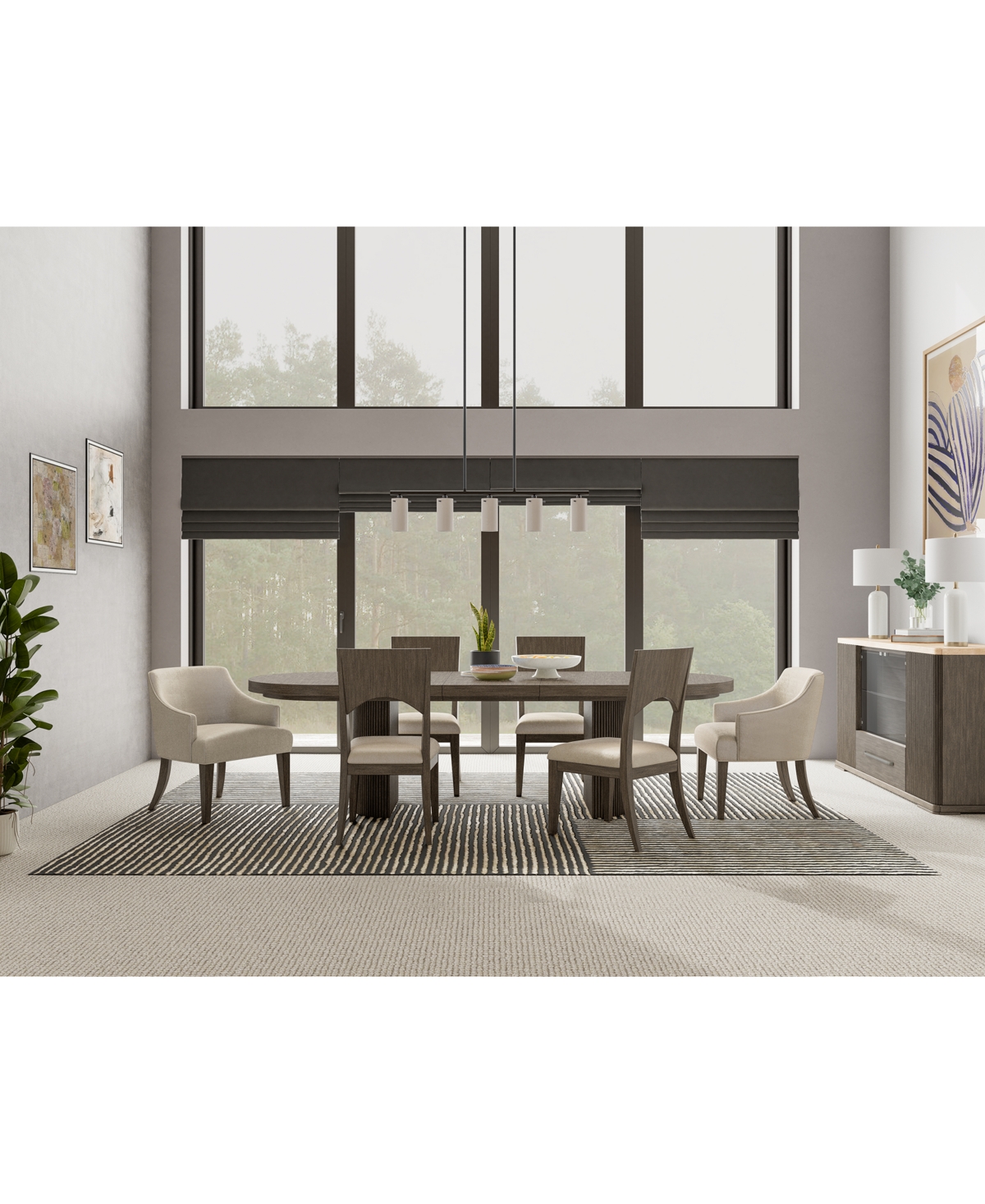 Click here for Frandlyn 7pc Dining Set (Table + 4 Side Chairs + 2... prices
