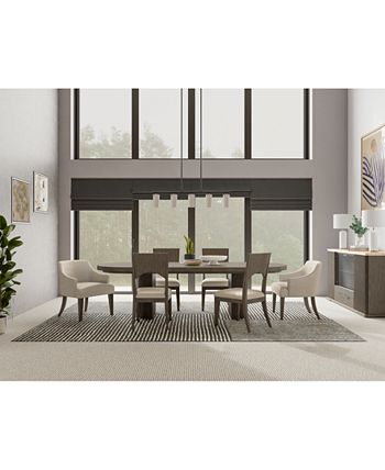 Furniture Frandlyn 7pc Dining Set (Table + 4 Side Chairs + 2 Host ...