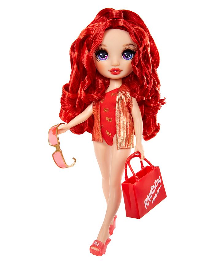 Rainbow High Swim and Style Fashion Doll- Ruby - Macy's