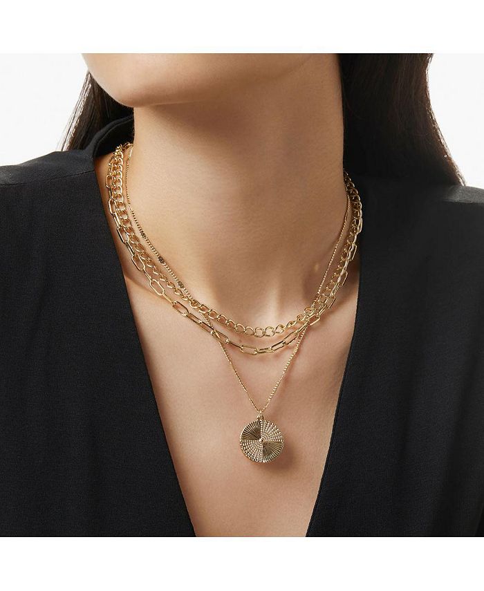 Ana Luisa Layered Chain Necklace - Michelle Set - Macy's