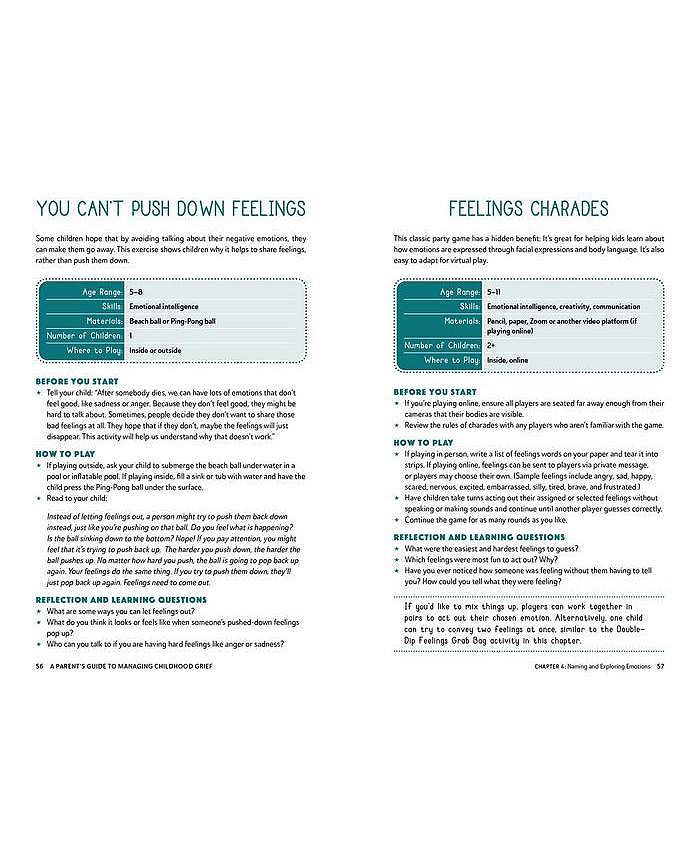 Barnes & Noble A Parent's Guide to Managing Childhood Grief- 100 ...