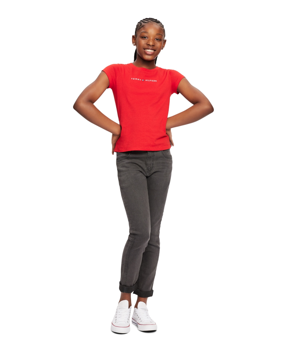 Click here for Tommy Hilfiger Toddler Girls Classic Embroidered T... prices