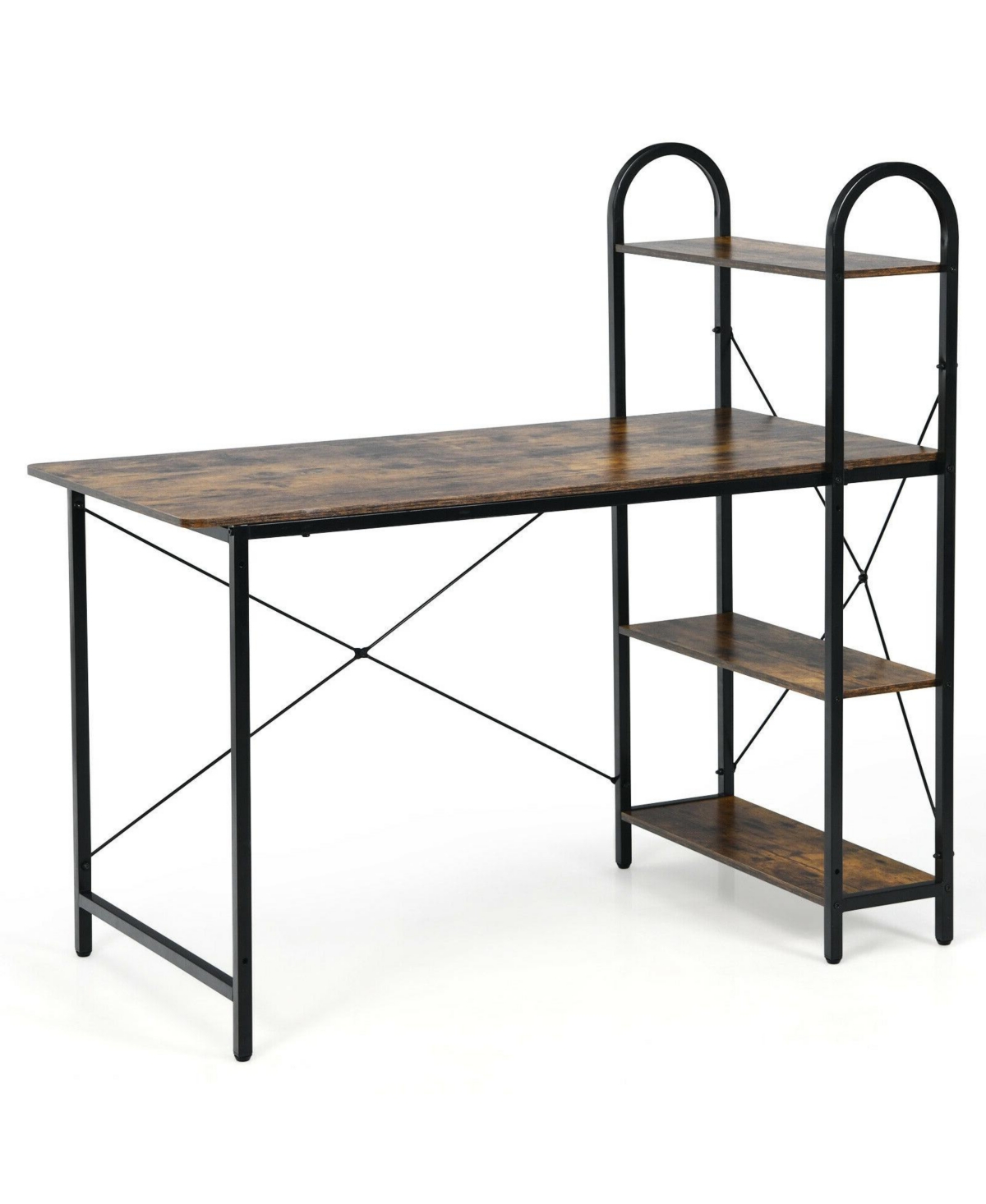 Click here for 48-Inch Reversible Computer Desk with Storage Shel... prices