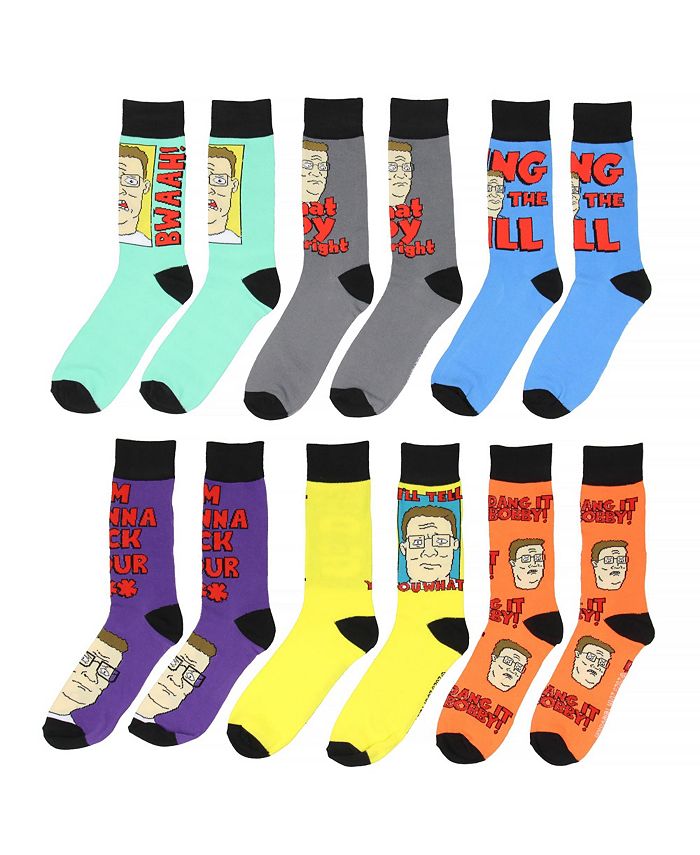 King of the Hill Crew Socks, King Of The Hill Hank Hill Dang It Bobby ...