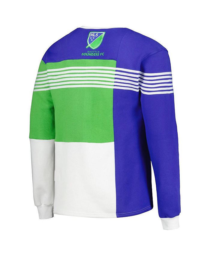 Grungy Gentleman Men's Blue Seattle Sounders FC Logo Pullover ...