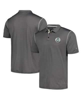 Men's Colosseum Black Colorado State Rams Cameron Polo Shirt - Macy's