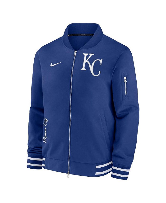 Nike Men's Royal Kansas City Royals Authentic Collection Full-Zip ...