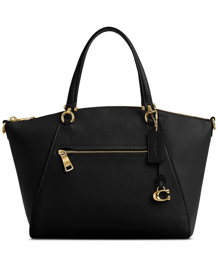 COACH Bella Leather Satchel - Macy's