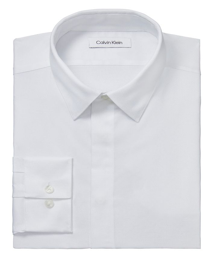 Calvin Klein Men's Slim-Fit Dress Shirt - Macy's
