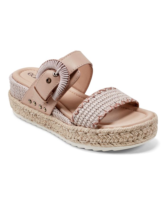 Earth Women's Colla Open Toe Casual Platform Wedge Sandals - Macy's