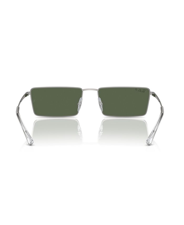 Ray-Ban Unisex Polarized Sunglasses, Emy Rb3741 - Macy's
