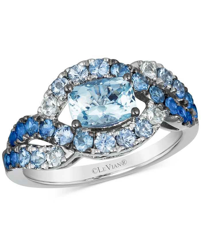 Le Vian Sea Blue Aquamarine (5/8 ct. t.w.), Denim Ombré (1-1/8 ct. t.w ...