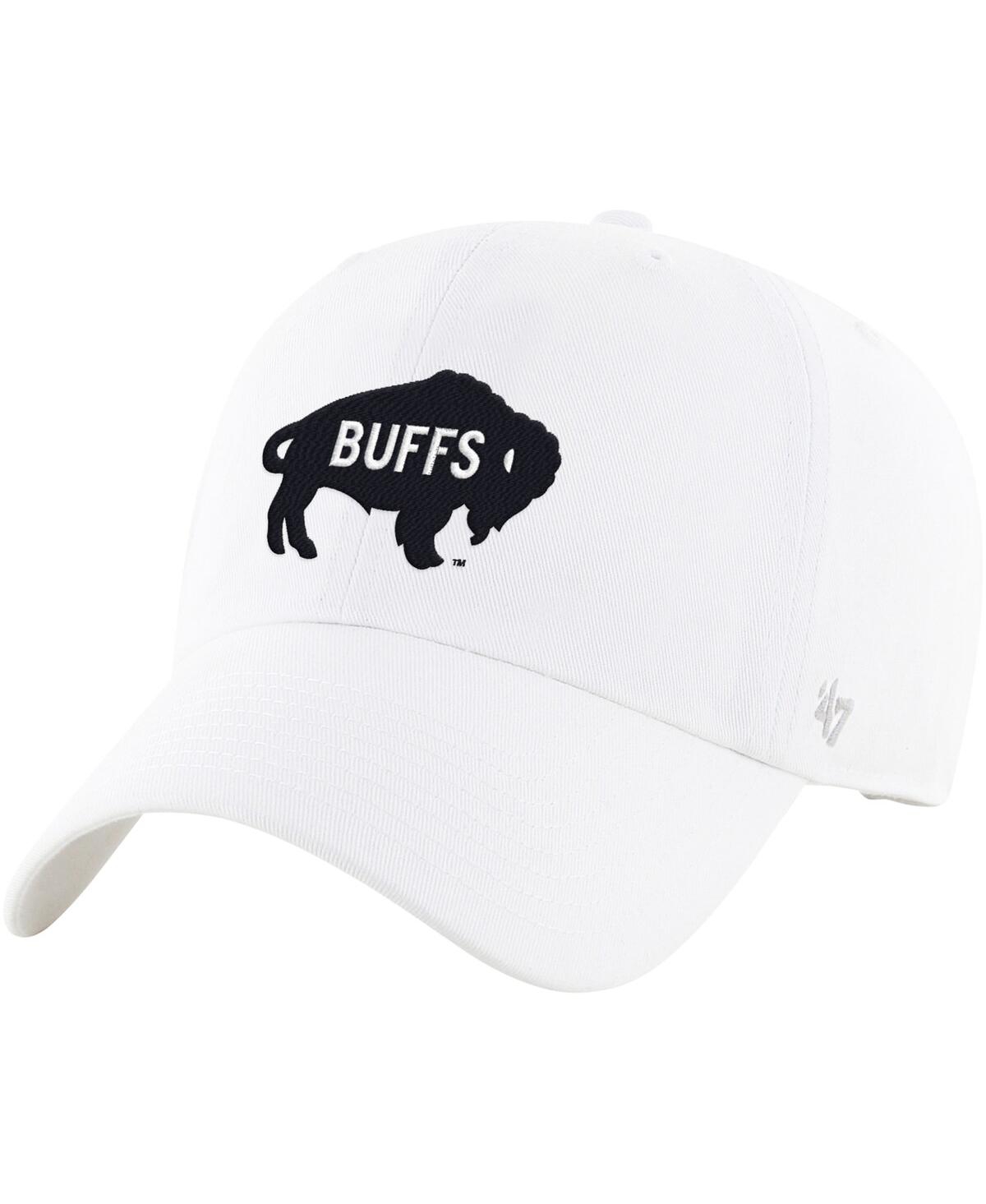 Click here for Mens 47 Brand White Distressed Colorado Buffaloes... prices
