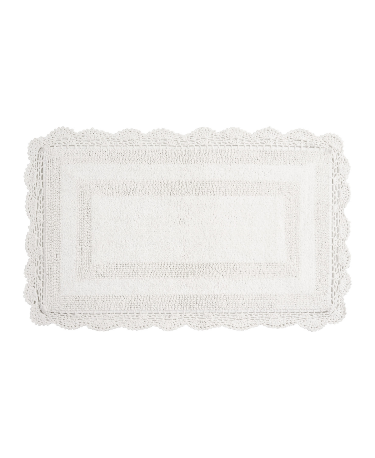 Click here for Laura Ashley Crochet Reversible Cotton Bath Rug  2... prices