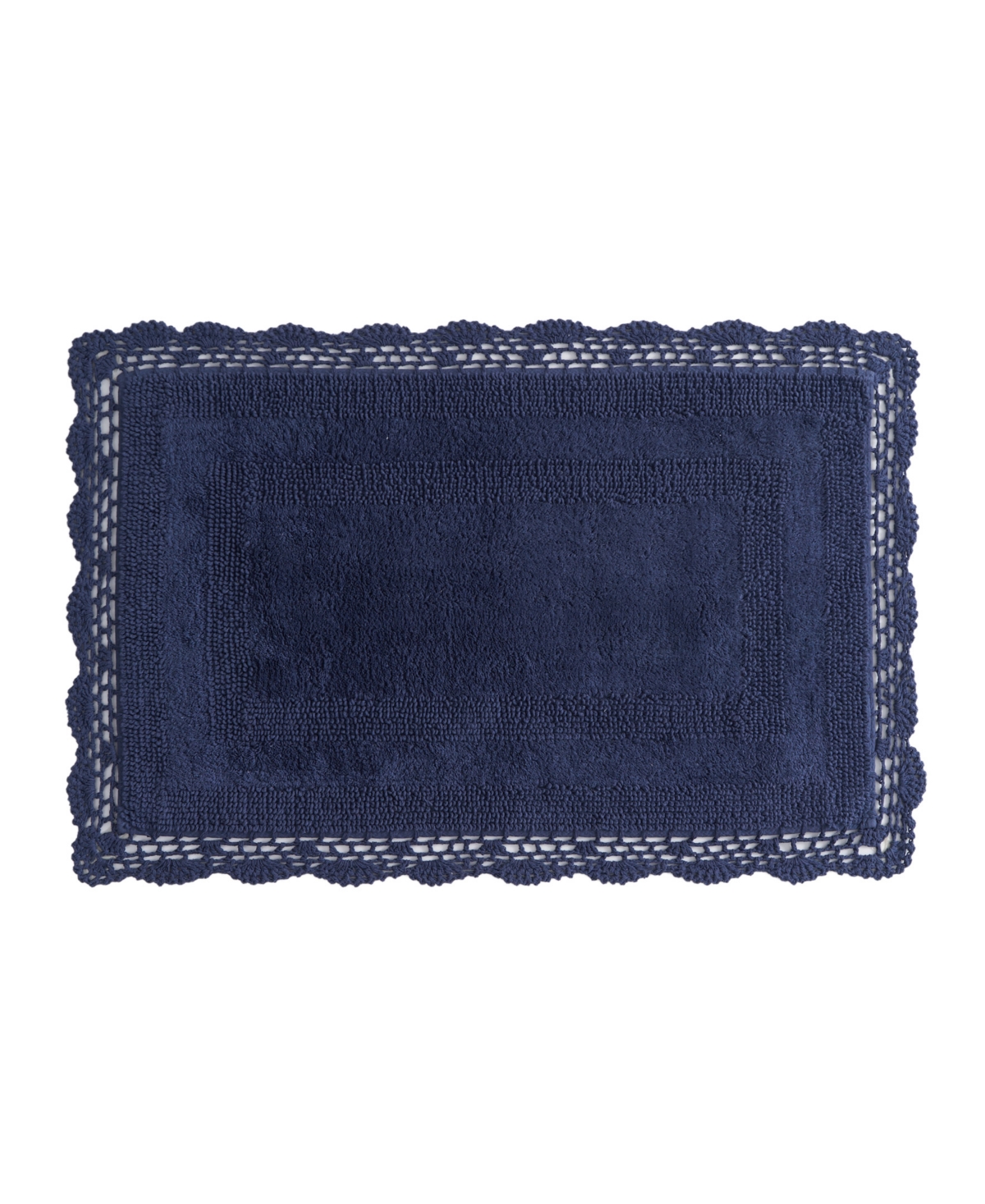 Click here for Laura Ashley Crochet Reversible Cotton Bath Rug  2... prices