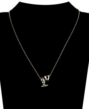 Unwritten 14K Gold Plated Garfield Necklace - Macy's