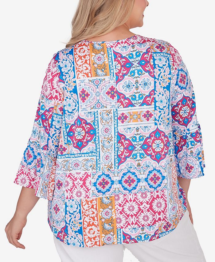 Ruby Rd Plus Size Eclectic Knit Top Macys