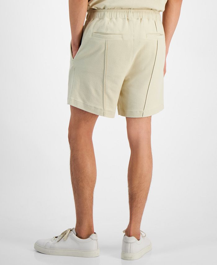 Alfani Men's Solid Pique Shorts, Created for Macy's - Macy's