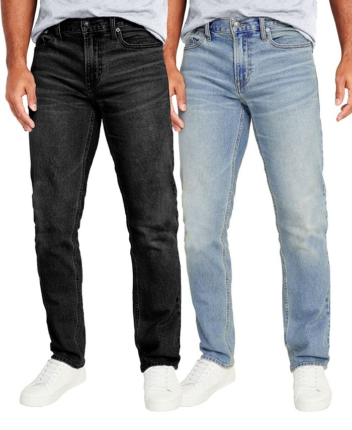 Blu Rock Men's Flex Stretch Slim Straight Jeans, Pack of 2 - Macy's