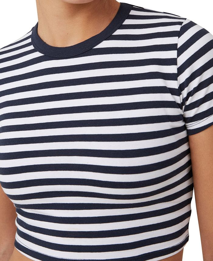 COTTON ON Women's Micro Crop Tee - Macy's