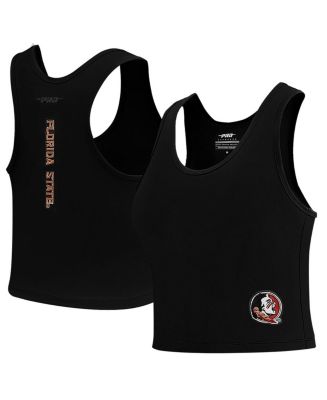 Women's Pro Standard Black Florida State Seminoles Tonal Neutral Fitted ...