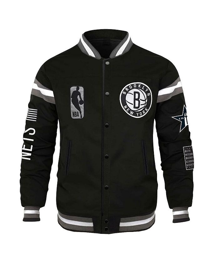 FISLL Men's and Women's x Black History Collection Black Brooklyn Nets ...