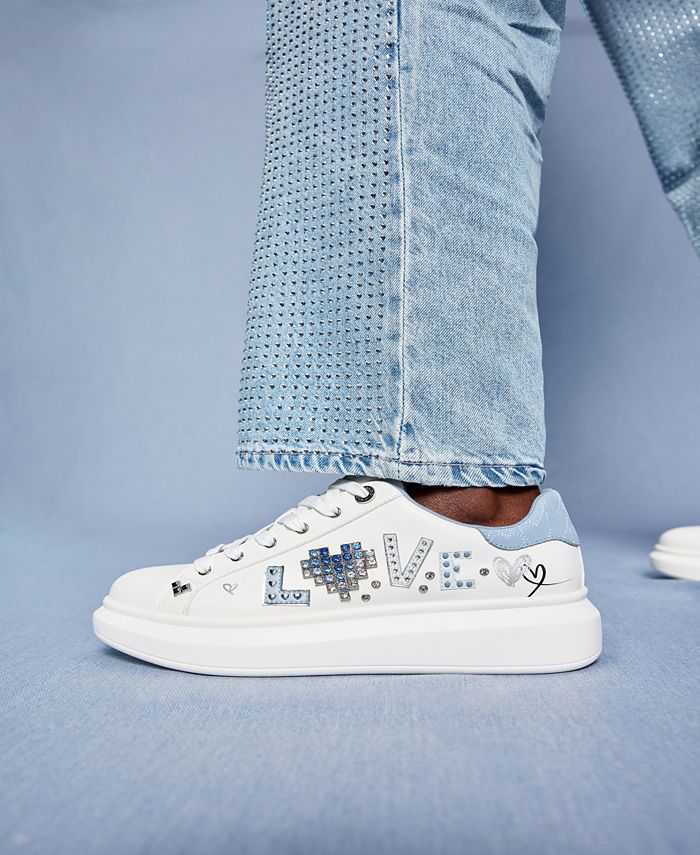 ALDO Women's Digilove Platform Lace Up Sneakers - Macy's