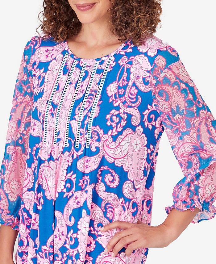 Ruby Rd. Petite Bright Knit Top - Macy's