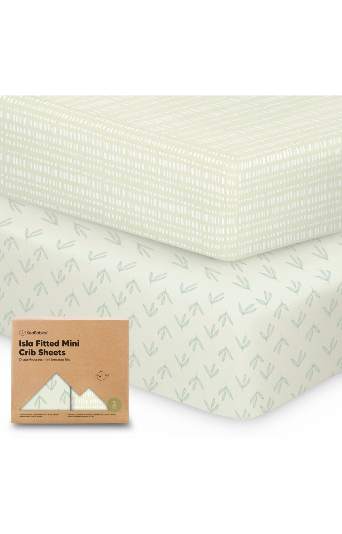 Click here for KeaBabies 2-Pack Mini Crib Sheets  Pack and Play S... prices